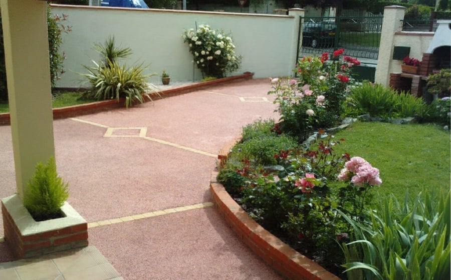 4 exemples de terrasse en béton décoratif