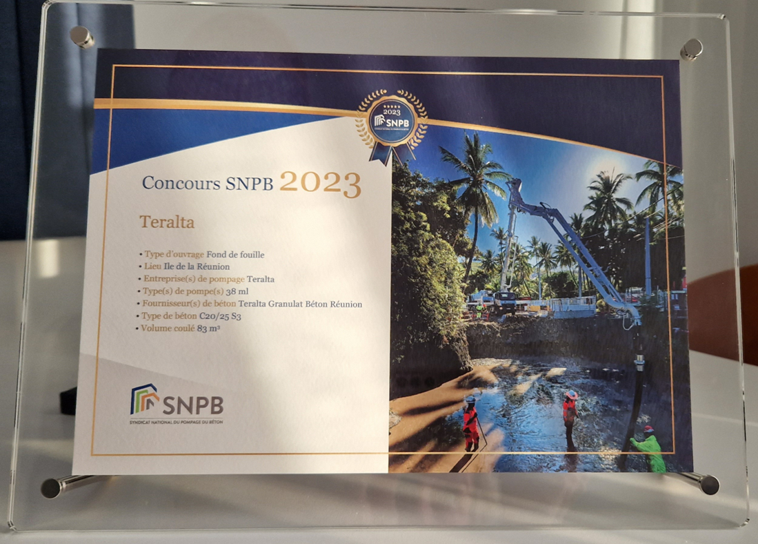Teralta lauréat du concours SNPB 2023